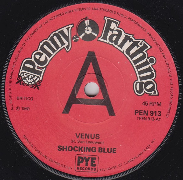 Shocking Blue Venus (Vinyl Records, LP, CD) on CDandLP
