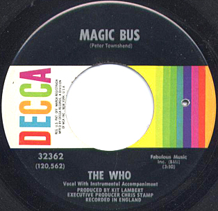 The Who Magic bus (Vinyl Records, LP, CD) on CDandLP